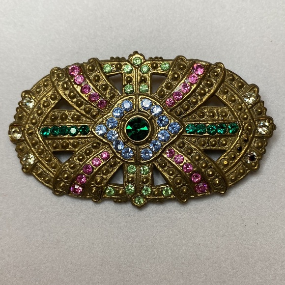 Jewelry | Antique Gold Tone Venetian Pin | Poshmark